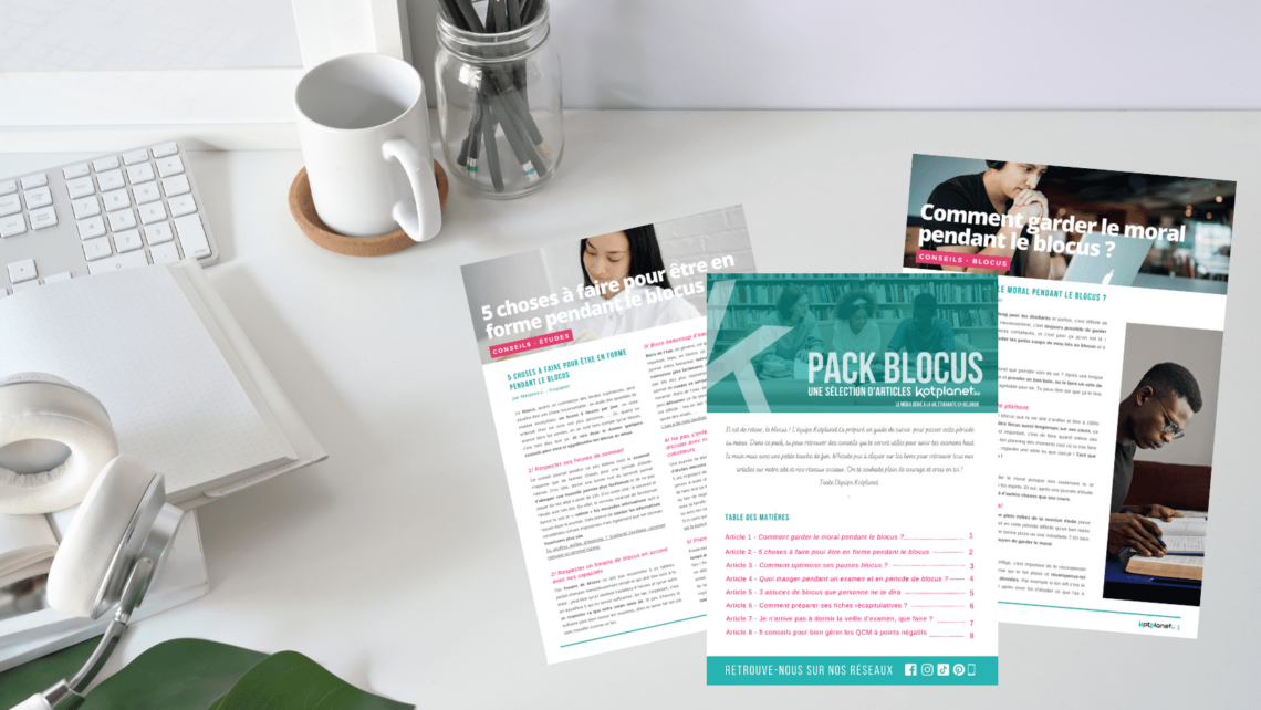 Kit Premier Blocus : Prépare-toi à réussir ton premier blocus et tes ...