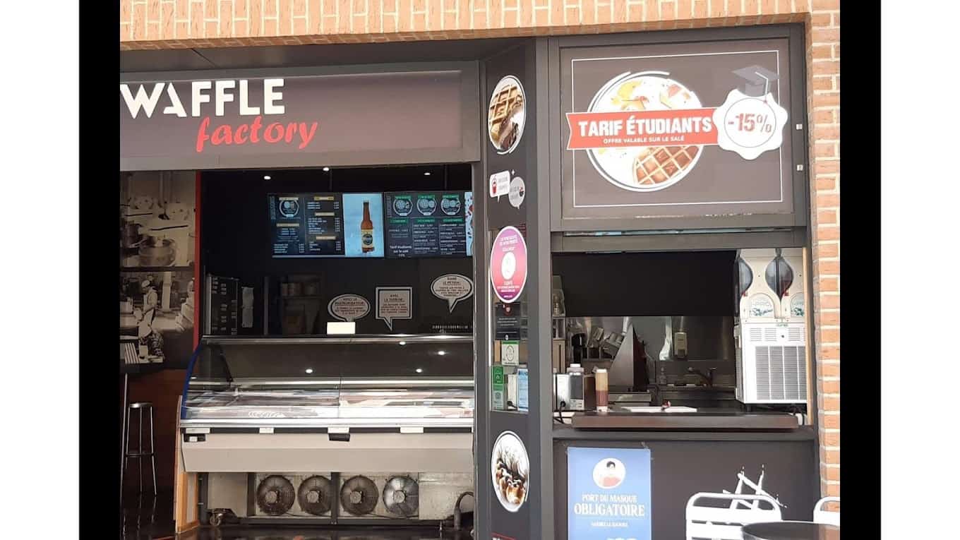 Bon plan étudiant - Waffle Factory