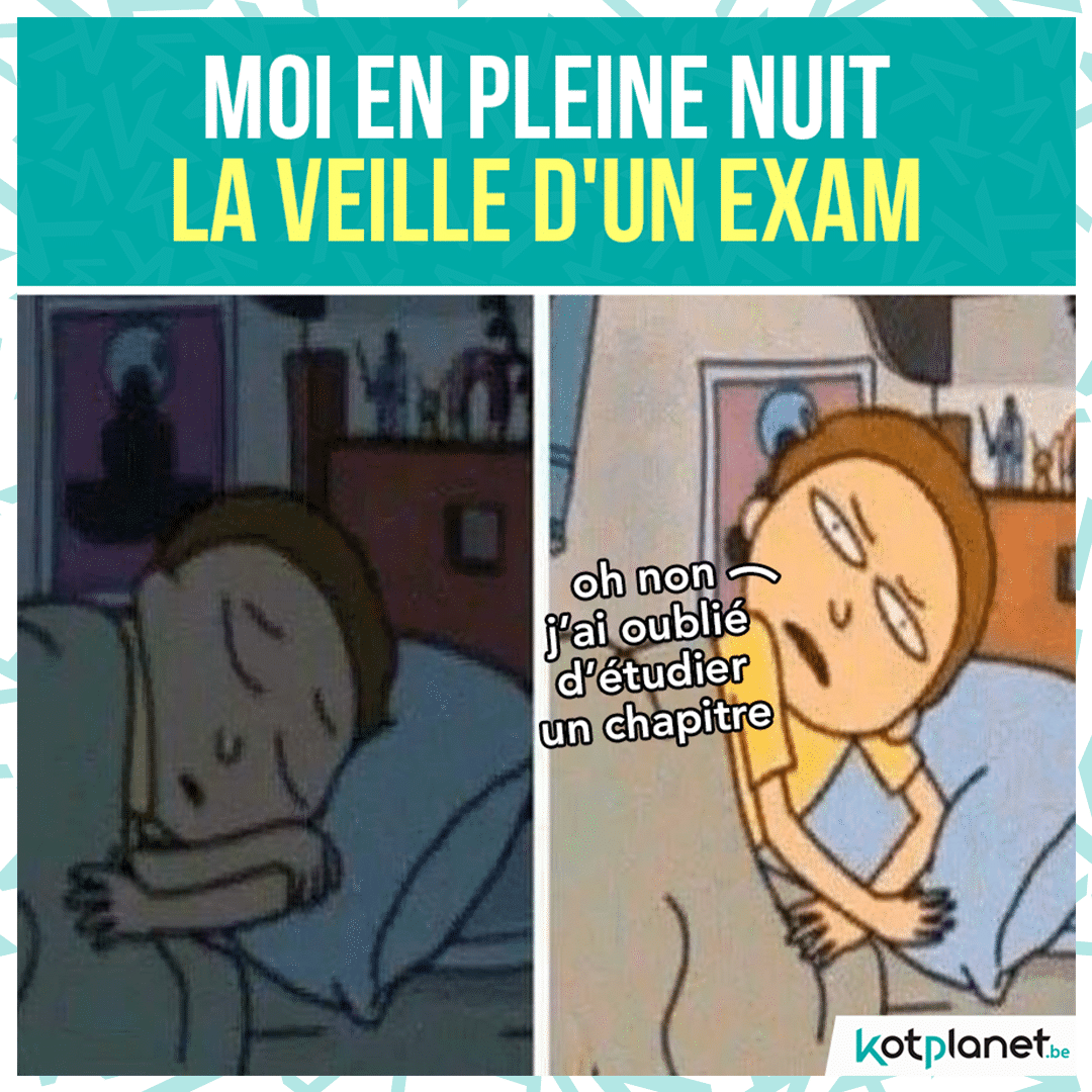 6 memes qui résument parfaitement ton état avant un examen