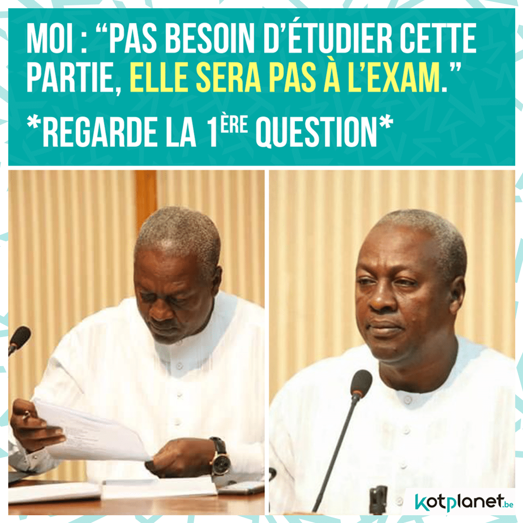 6 memes qui vont te rappeler tes examens