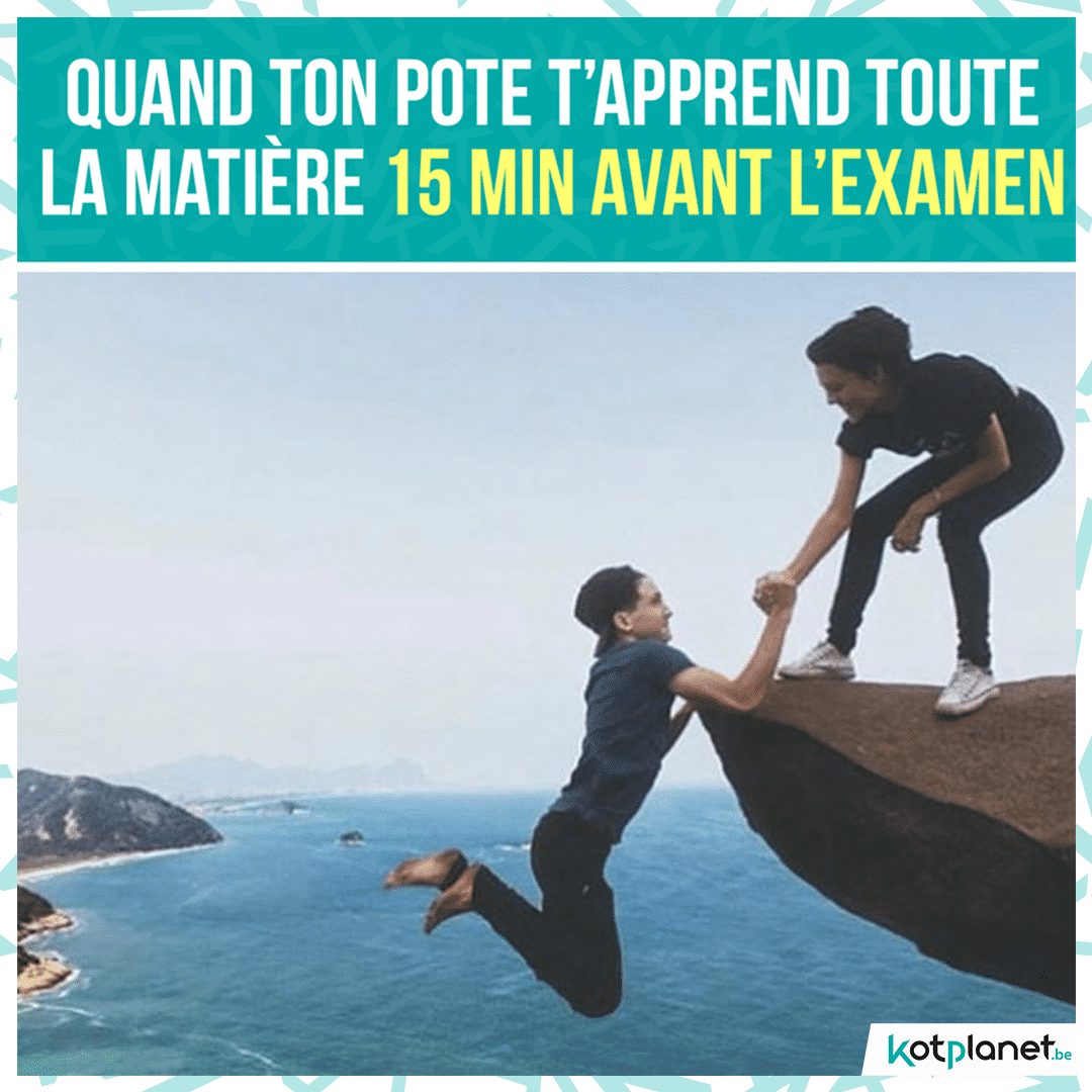 6 memes qui résument parfaitement ton état avant un examen
